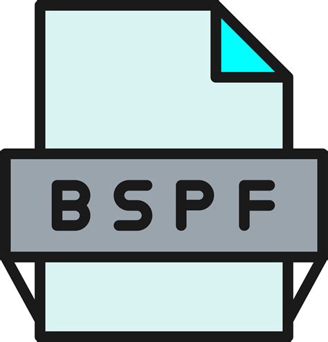 Dspf File Format Icon 15828023 Vector Art At Vecteezy
