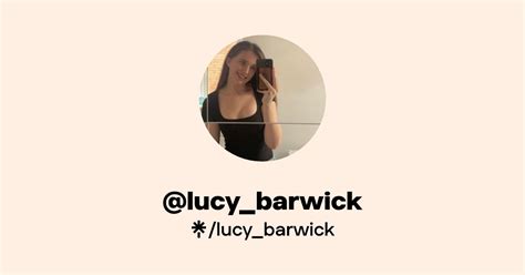 Lucy Barwick Instagram Tiktok Linktree