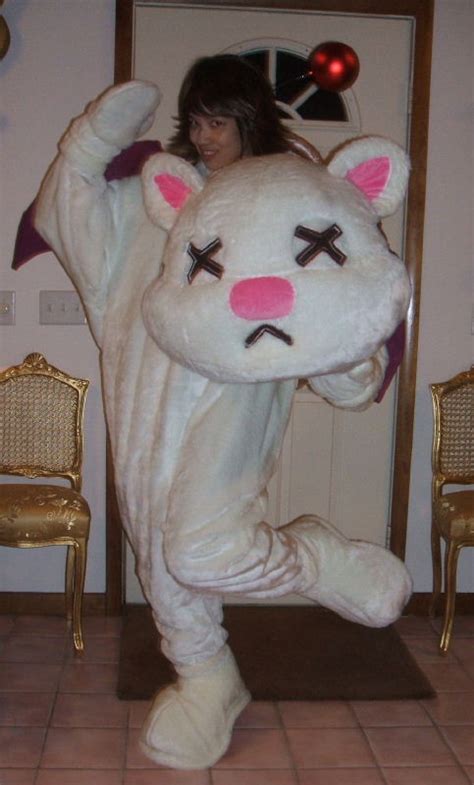 Moogle Mascot Yuna Costume Cosplay