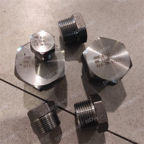 Jual Plug Besi Class 3000 Npt 2 Inch Hex Plug Besi 3000 Jakarta