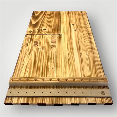 Wood Flag Backer Strip Template Small Craftycop Woodworks
