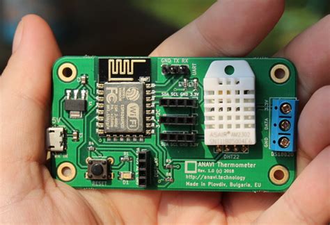 getting started with temperature and humidity sensors on esp8266 using