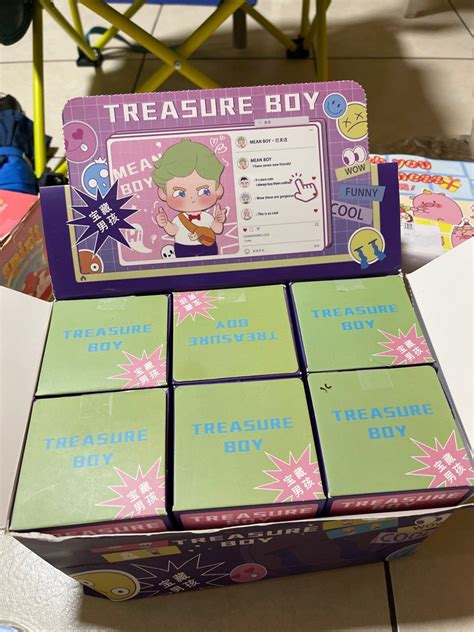 Treasure Boy Blind Box With Secret Hobbies And Toys Toys And Games On