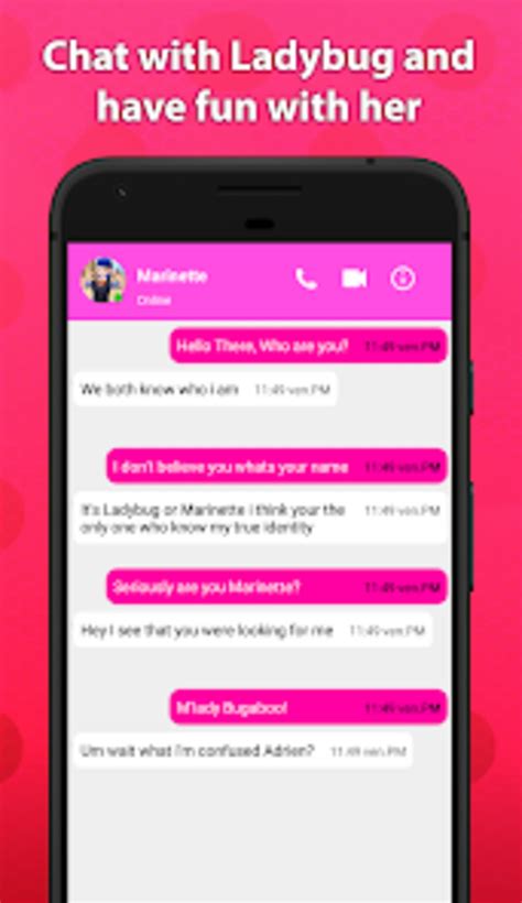 Lovely Marinette Fake Chat And Para Android Descargar