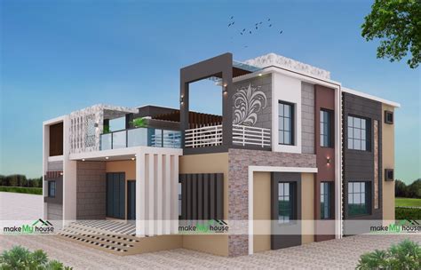 Buy 60x45 House Plan 60 By 45 Front Elevation Design 2700sqrft Home Naksha