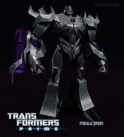 Andrew Au Transformers Prime Megatron 3d Blender Model