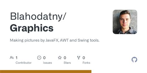 GitHub Blahodatny Graphics Making Pictures By JavaFX AWT And Swing Tools