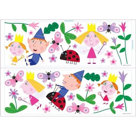 Ben And Holly S Little Kingdom Self Adhesive Wall Stickers  600×