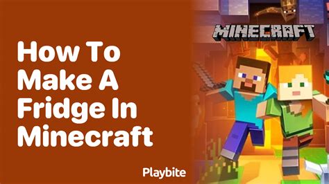 How To Make A Fridge In Minecraft Playbite
