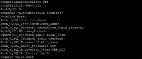 Mod Auth Mysql Installation On Centos And Apache LinuxAdmin Io