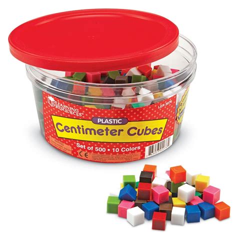 Learning Resources Centimeter Cubes Math Manipulatives Learning Cubes