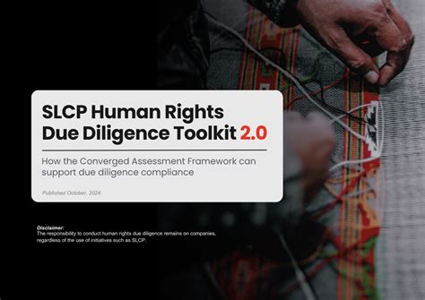 Slcp Launches Updated Toolkit To Support Stakeholders In Their Human