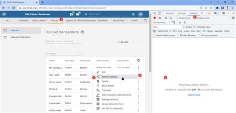 no entity found for query support assistance technique dhis2