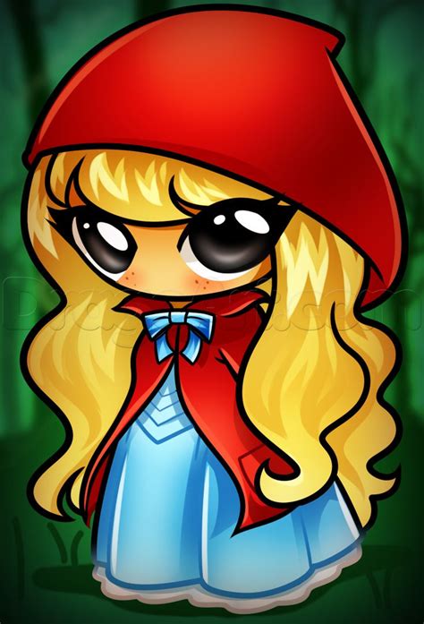 How To Draw A Red Riding Hood