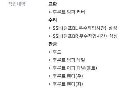 블라인드 자동차 횽들 이거 사고차야
