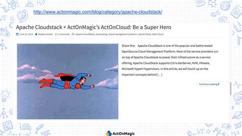 secret techniques to manage apache cloudstack with actoncloud ppt