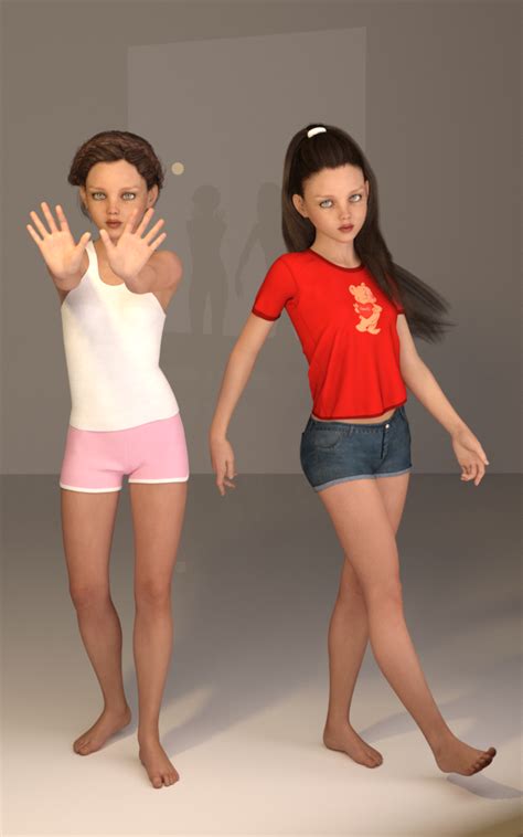 Delicate Poses For Tween Julie D Figure Assets Aliveshecried