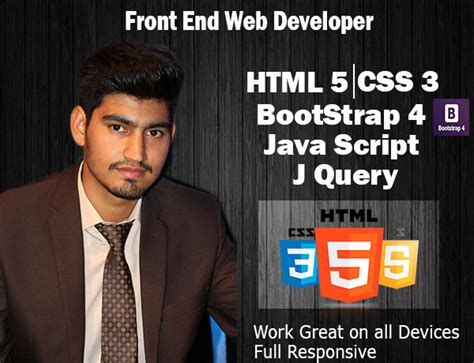 Provide You Best In Class Frontend Websites Using Html Css By Adnansofficial Fiverr