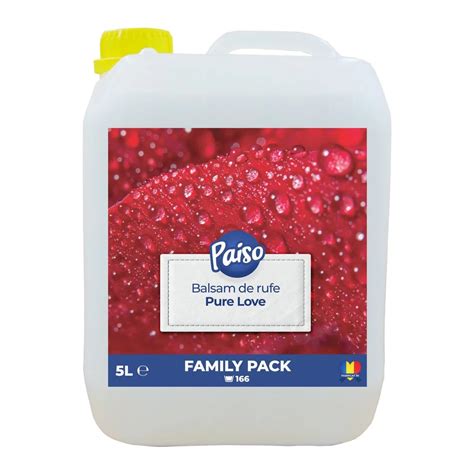 Balsam De Rufe Concentrat Paiso Pure Love 166 Spalari 5l Paiso Ro