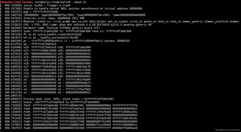 一条超级简单的故意让linux死机 宕机的命令 为什么echo c 会触发死机 csdn博客