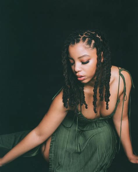 Chloe Elizabeth Bailey In 2025 Natural Hair Woman Locs Hairstyles