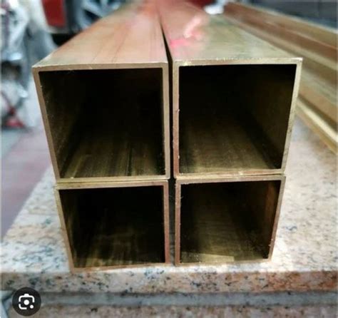 Brass Rectangular Tube At ₹ 650kg Howrah Id 2852930288662