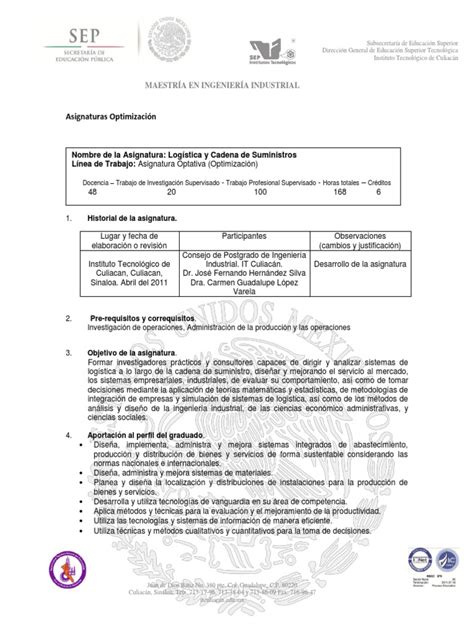 1 Mii Asig Optimi Pdf Diseño Simulación