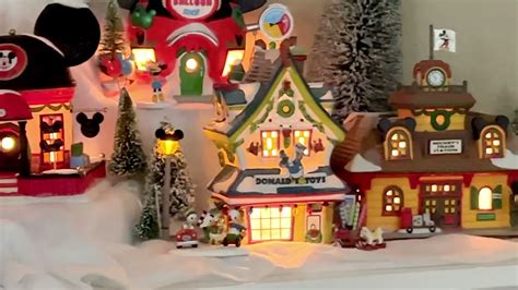 2021 Mickeys Merry Christmas Village Part 1 Youtube