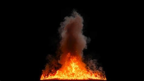 Action Explosion Side View On Alpha • Motion Graphics Template • Uppbeat