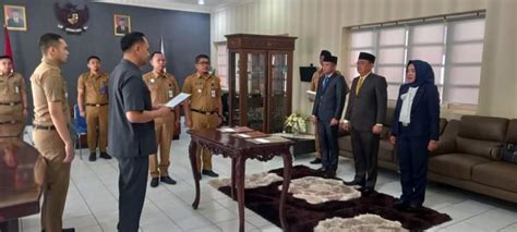 Sekda Kotamobagu Sofyan Mokoginta Lantik Tiga Pejabat Simak Selengkapnya Zonatotabuan