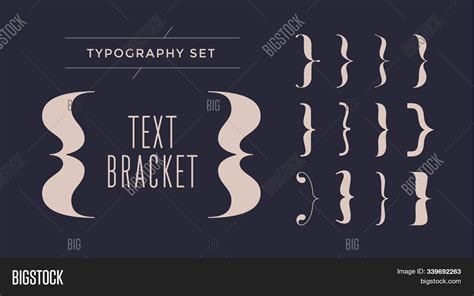 Bracket Text Frame