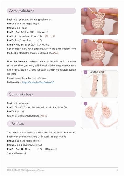 Doll Sofia Crochet Pattern Doll Sofia Crochet Pattern
