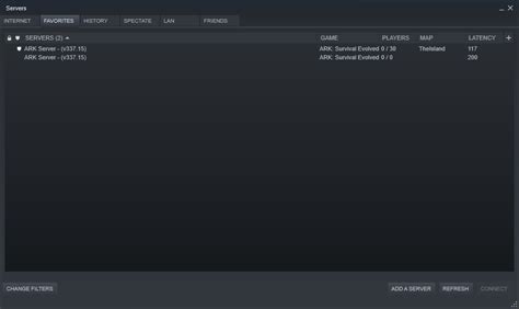 Ark Server Showing 0 0 Players Unable To Connect R Ark
