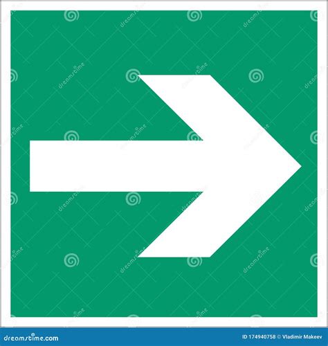 Exit Here Sign Stock Illustration Illustration Of Information 174940758