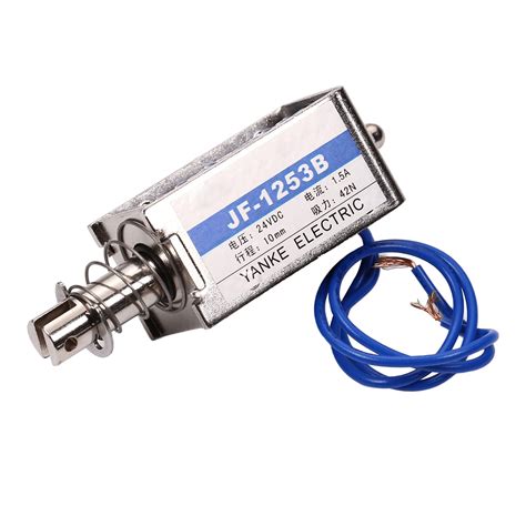 Dc 24v 42n 10mm Push Pull Solenoid Electromagnet Robo Nepal