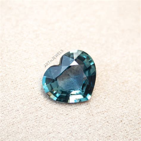 Burmese Blue Green Sapphire 5 03ct — Art In Jewels By Anne