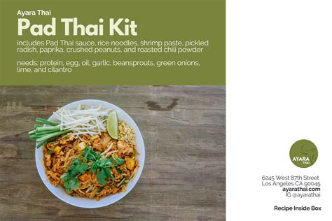 Pad Thai Kit Ayara Thai