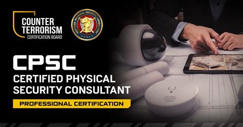 Certified Physical Security Consultant Cpsc E Learning Mysecurity