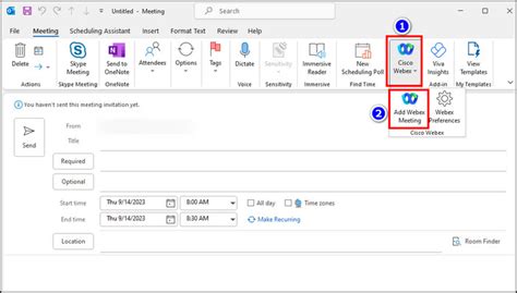 How To Add Webex To Outlook Step By Setp Tutorial