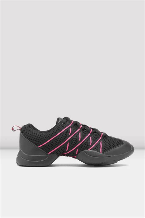 Bloch Criss Cross Split Sole Dance Trainer S0524l Synergy Dancewear