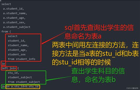 Sql 表连接sql连接两张表 Csdn博客