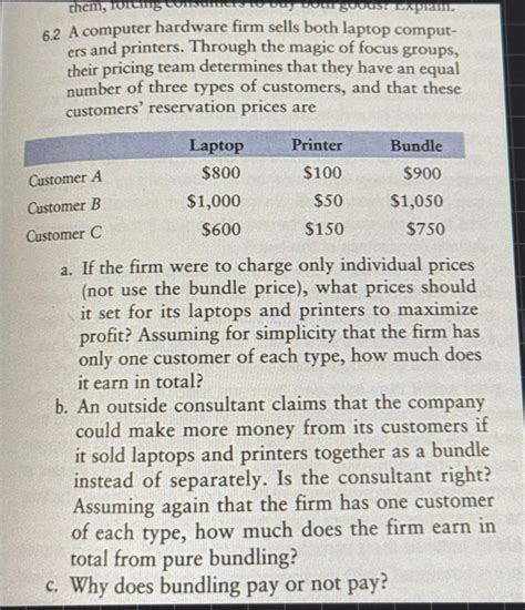 solved 6 2 ﻿a computer hardware firm sells both laptop