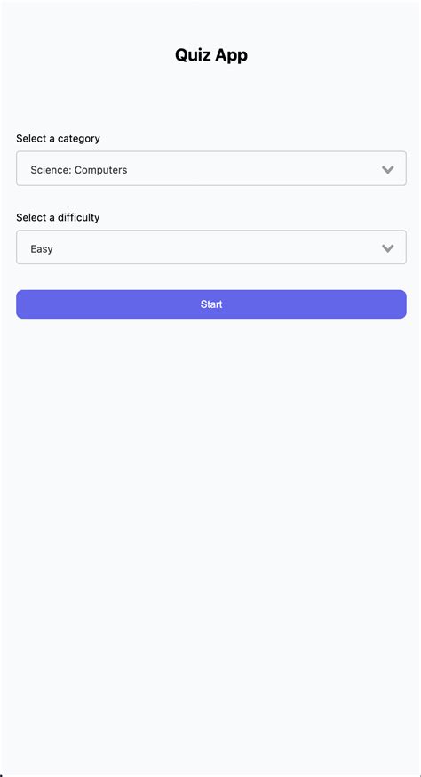 Github Mustafadalga Quiz App Quiz Application Developed With Vue Js