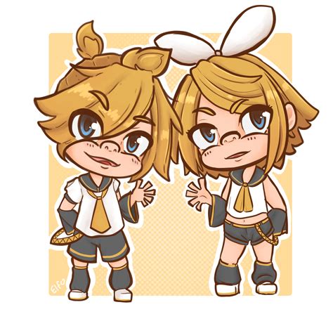 Vocaloid Len Chibi Kagamine Len Sticker Kagamine Len Vocaloid