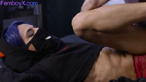 Ticked Lavenderboy With Blue Wig Fucked In 21yo Ass Eporner