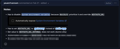 Nextauthurl Ignored When Vercel System Environment Variables Are Enabled · Issue 6943