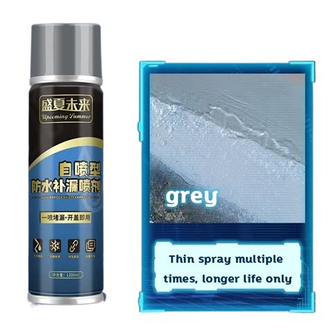Cod Spray 1200ml Leak Repair Leaking Stop Sealant Gutter Roof Lazada Ph