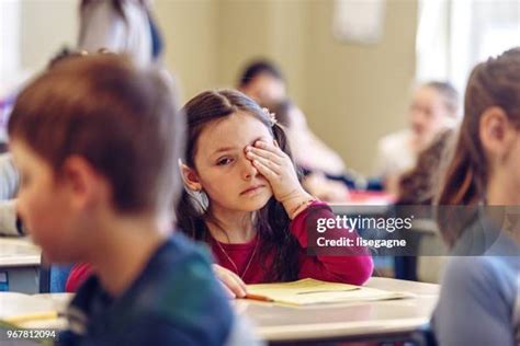 Sad Girl Classroom Photos And Premium High Res Pictures Getty Images