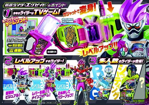 Perubahan Kamen Rider Ex Aid Tulisan