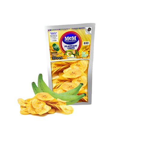 Mem Plantain Chip350g Mem Foods Ghana